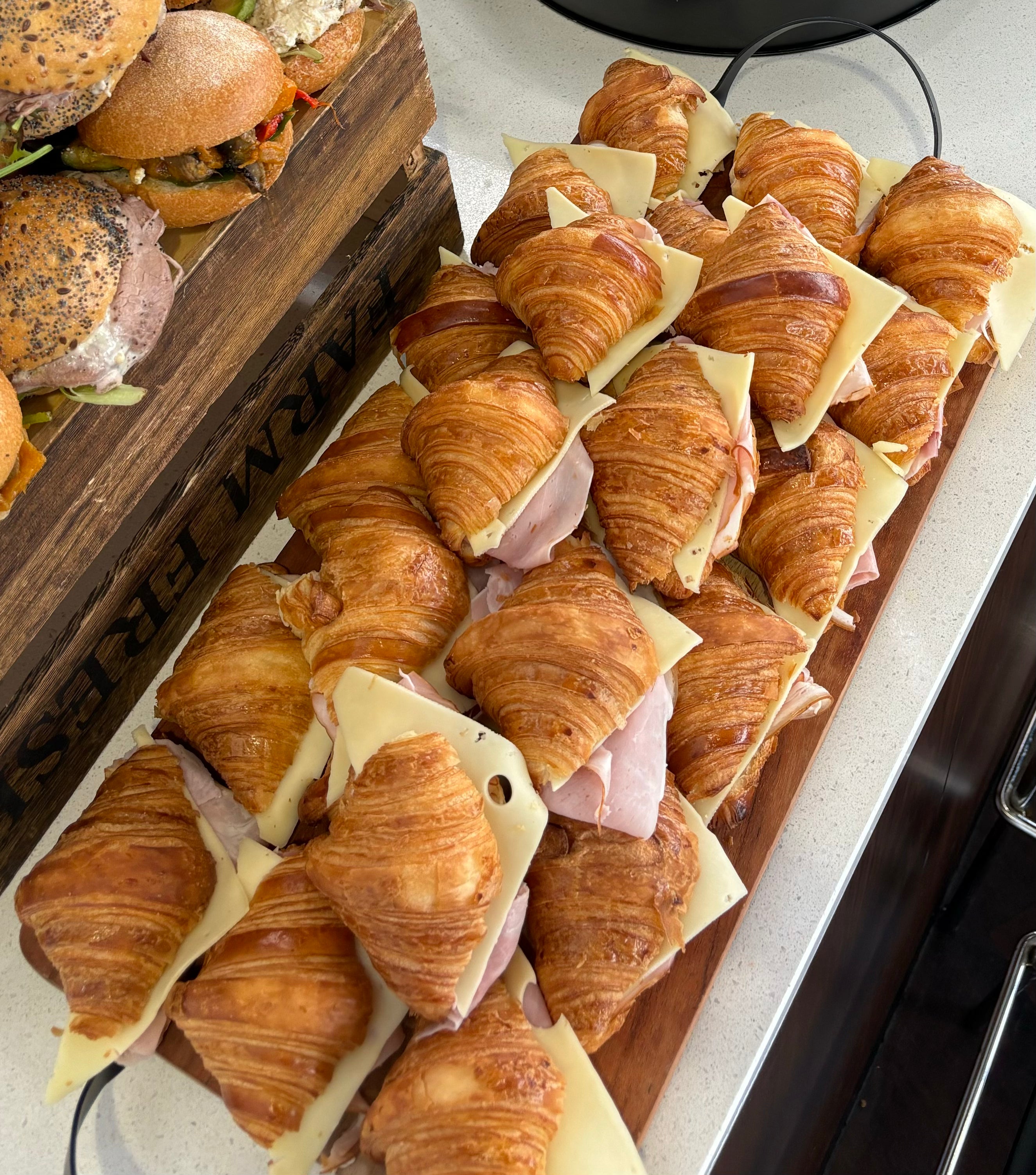 MINI FILLED CROISSANTS – Platter&Boe
