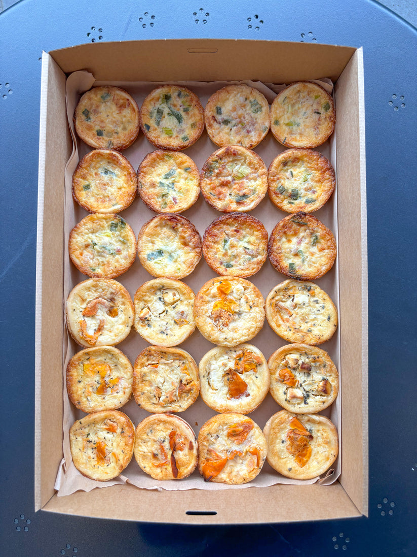 Mini Quiche Box – Platter&Boe